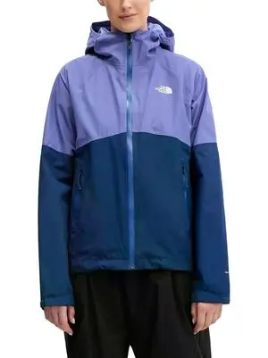 The North Face Colour-block Hooded Jacket - Purple