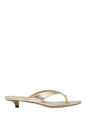 Marsèll Metallic Heeled Sandals - Gold