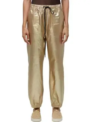 OSKLEN Drawstring Track Pants - Gold
