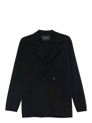 Tagliatore Willy Double-breasted Cardigan - Blue