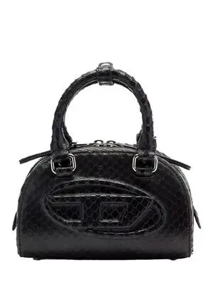DIESEL 1dr Dome Crossbody Bag - Black