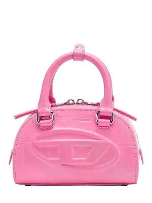 DIESEL 1dr Dome Crossbody Bag - Pink