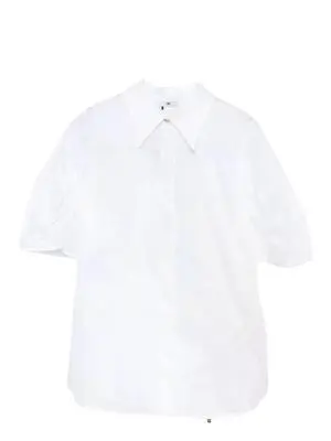 Elisabetta Franchi Puff-sleeve Shirt - White