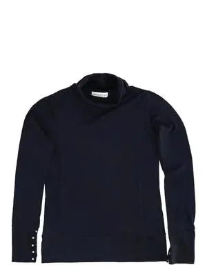 ANTIPAST Pullover With Button Detail - Blue