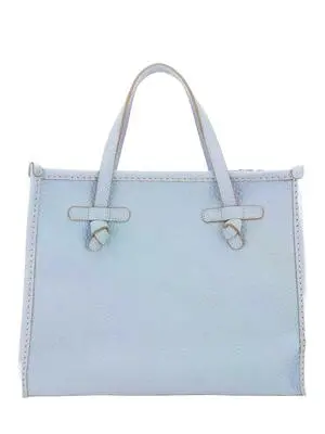 GIANNI CHIARINI 32 Miss Marcella Leather Tote Bag - Blue
