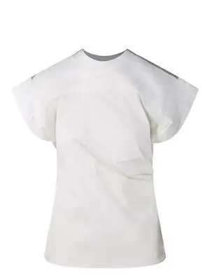 RE CODE Short Sleeve Layered T-shirt - White