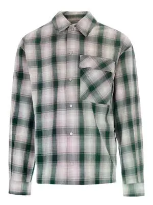 REPRESENT Chest-pocket Shirt - Green