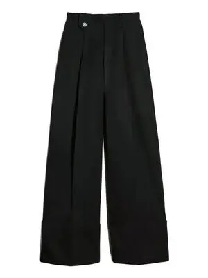 Simone Rocha Button-detail Trousers - Black