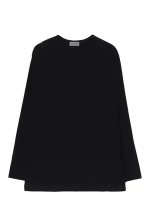 Yohji Yamamoto Long-sleeved T-shirt - Black