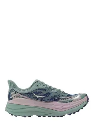HOKA Graphic-print Sneakers - Green
