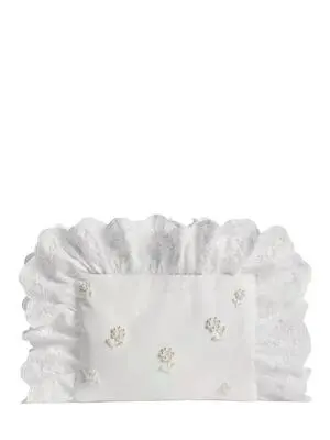 Simone Rocha Pillowcase Clutch - White