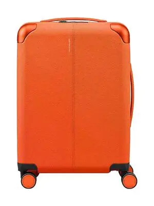 MAISON DE SABRE Leather Carry-on Suitcase - Orange