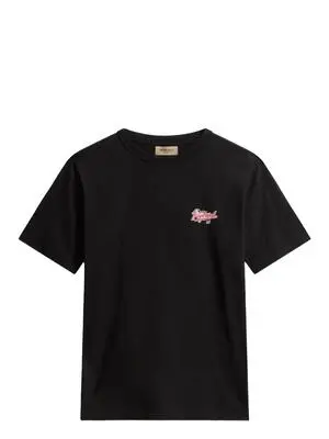 Woolrich Logo Crew-neck T-shirt - Black