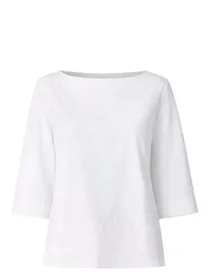 Liviana Conti Boat-neck Blouse - White