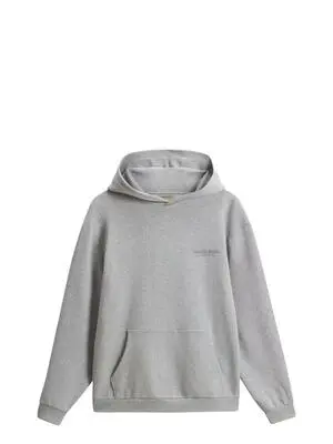 Woolrich Logo-detailed Hoodie - Grey
