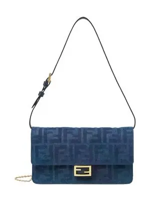 Fendi Baguette Wallet-on-chain - Blue