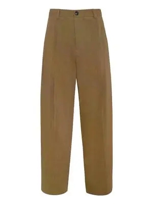 TELA Straight-leg Trousers - Neutrals