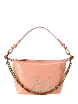 Kurt Geiger Mini Bag With Chain Strap - Pink