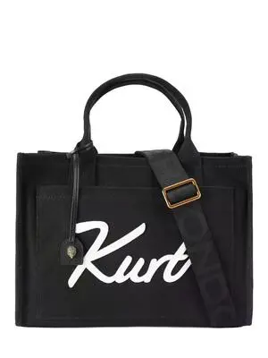 Kurt Geiger Embroidered Tote Bag - Black