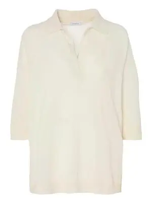Malo Wingtip-collar Blouse - Neutrals