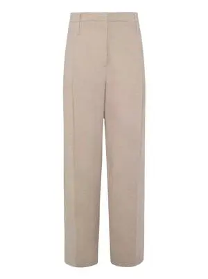 TELA Straight Trousers - Neutrals