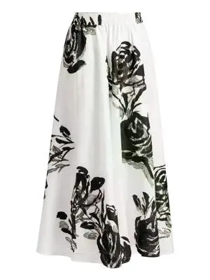 LIVIANA CONTI Indira Floral-Print Maxi Skirt