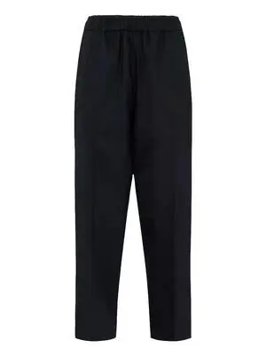 TELA Elasticated Trousers - Black