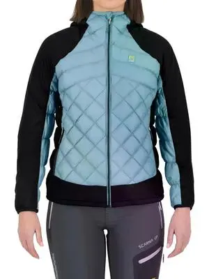 KARPOS Lastei Active Plus Quilted Hooded Jacket - Blue