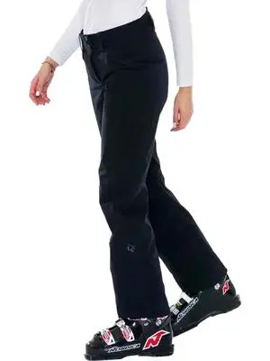 DKB Buttoned Ski Trousers - Black