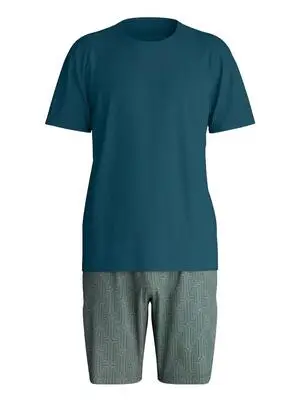 CALIDA Patterned Pajamas - Blue