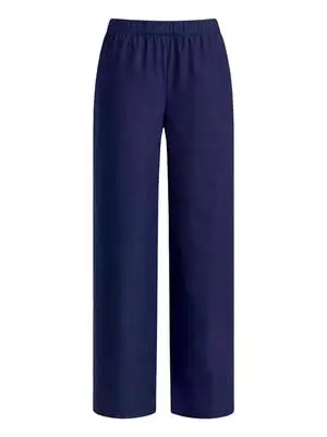 Liviana Conti Elasticated-waistband Trousers - Blue
