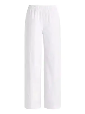 Liviana Conti Elasticated-waistband Trousers - White