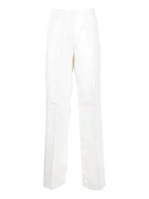 CRUNA Pleated Trousers - White