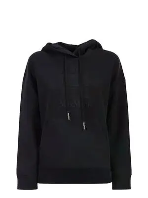 Max Mara Graphic Hoodie - Blue