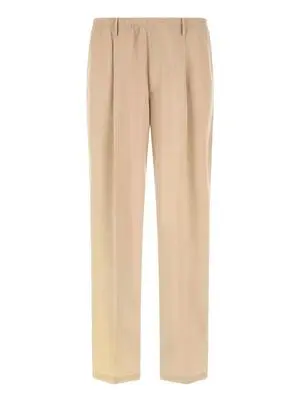 CELLAR DOOR Ezio Pleated Trousers - Neutrals