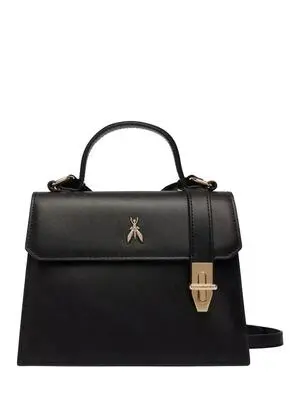 Patrizia Pepe Leather Tote Bag - Black