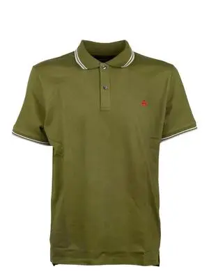 Peuterey Trim Polo Shirt - Green