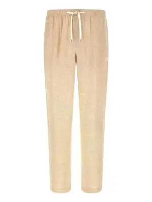 CELLAR DOOR Drawstring Elastic Trousers - Neutrals
