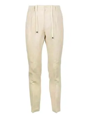 CRUNA Drawstring Trousers - Neutrals