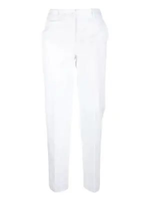 VIA MASINI 80 Button Trousers - White