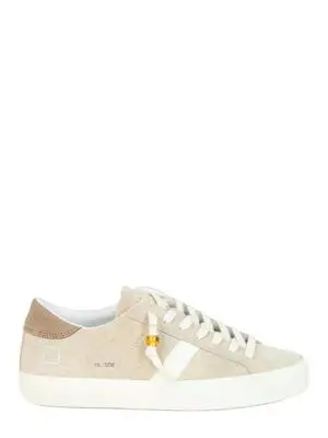 D.a.t.e. Suede Lace-up Sneakers - Neutrals