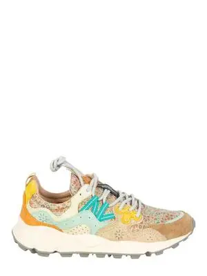 FLOWER Floral Print Sneakers - Neutrals