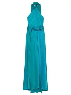 Rosa Clara Halterneck Gown - Blue