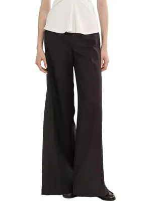 NISSA Wide-Leg Linen Trousers