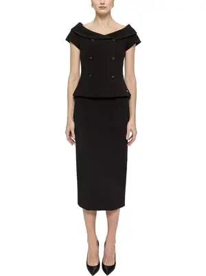 NISSA Pencil Skirt High-Waisted Black