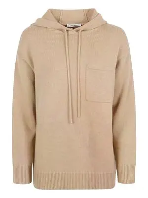 Max Mara Hooded Sweater - Brown