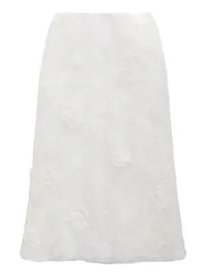 DOROTHEE SCHUMACHER Floral Lace Midi Skirt