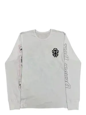 Chrome Hearts Deadly Doll Thermal Long-sleeves T-shirt - White