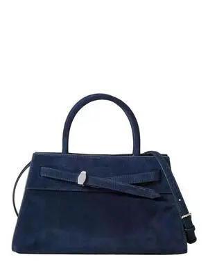Veronica Beard Suede Dash Bag - Blue