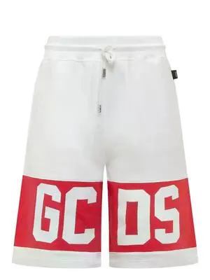 Gcds Logo Shorts - White